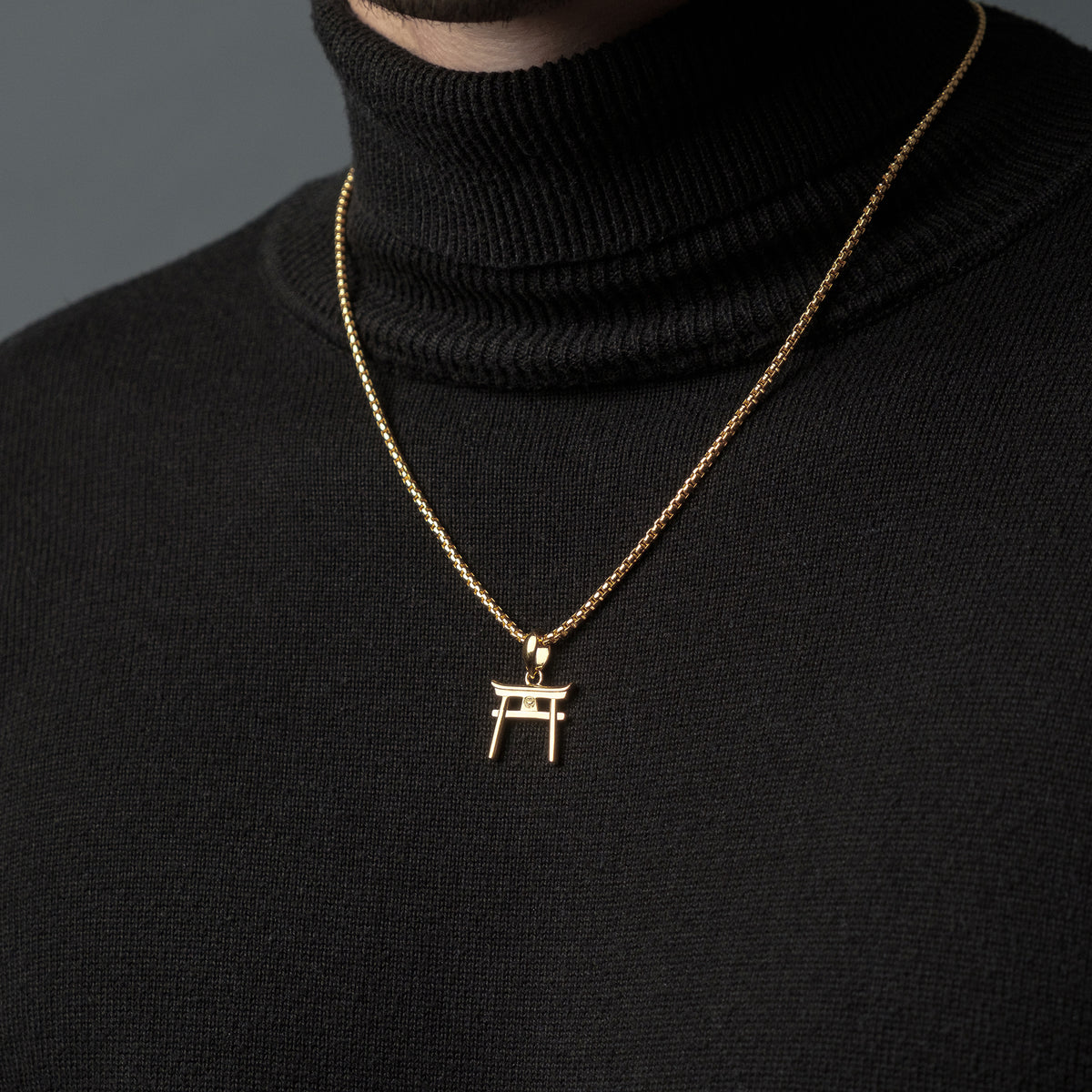 Gold Torii Gate Amulet – TachibanaCo