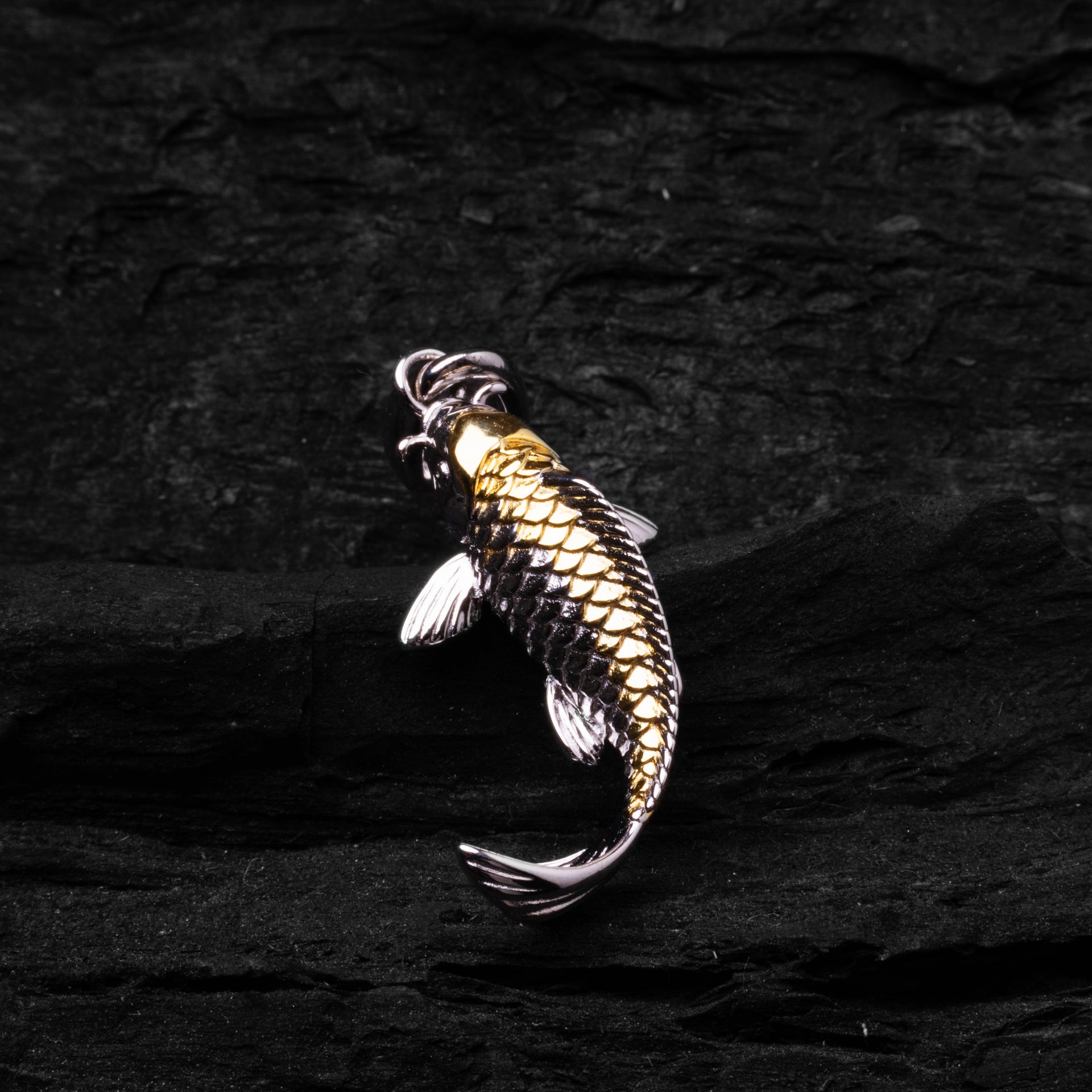 Gold and Silver Koi Fish Amulet – TachibanaCo