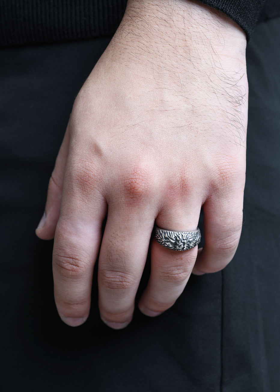 Mt Fuji Texture Ring ( Pre-order ) – TachibanaCo